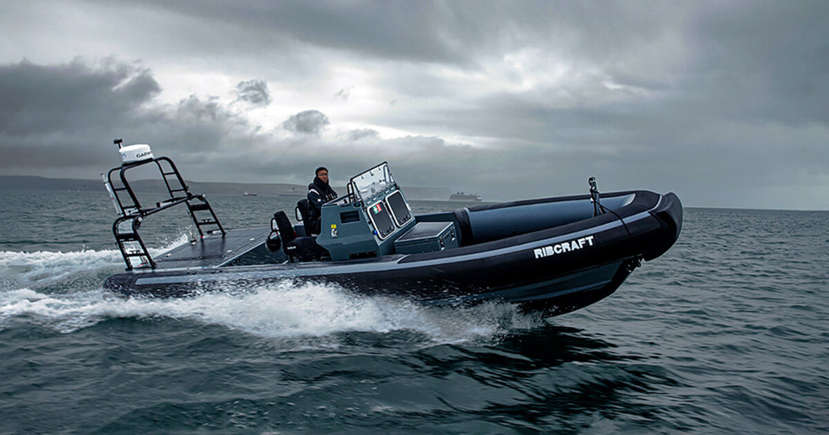 Ribcraft Global News | New PRO • 800 Military RHIB with USV Capability