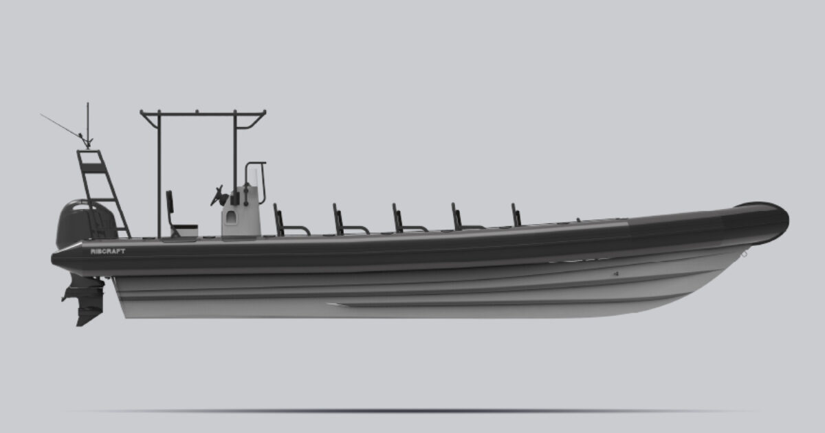 Ribcraft PRO • 1050W | High-Capacity Offshore Command RHIB | Ribcraft ...