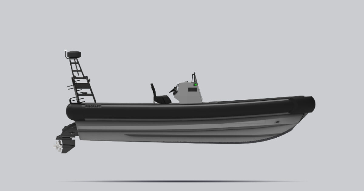 Ribcraft PRO • 810 RHIB | Compact Enforcement & Patrol Craft | Ribcraft